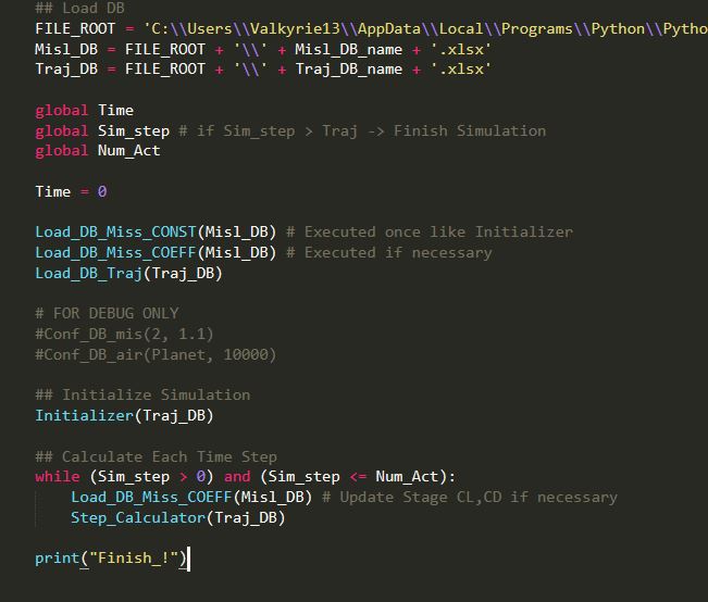 JaeSan's Aeronautics: Initial Version of Missile-SIM for Performance ...