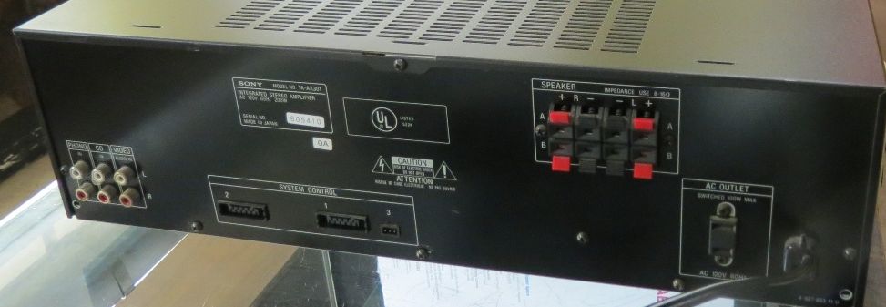 Sony TA-AX301 - Integrated Amplifier | AudioBaza