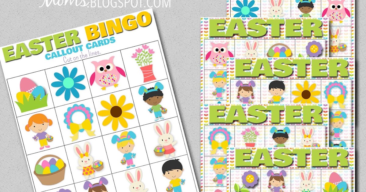 My Fashionable Designs: Free Printable EASTER MINI BINGO!!!