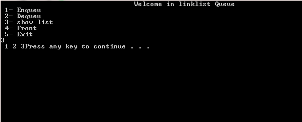 Queue Data Structure Implementation C Code Using Linked List ~ C Programming Tutorial For