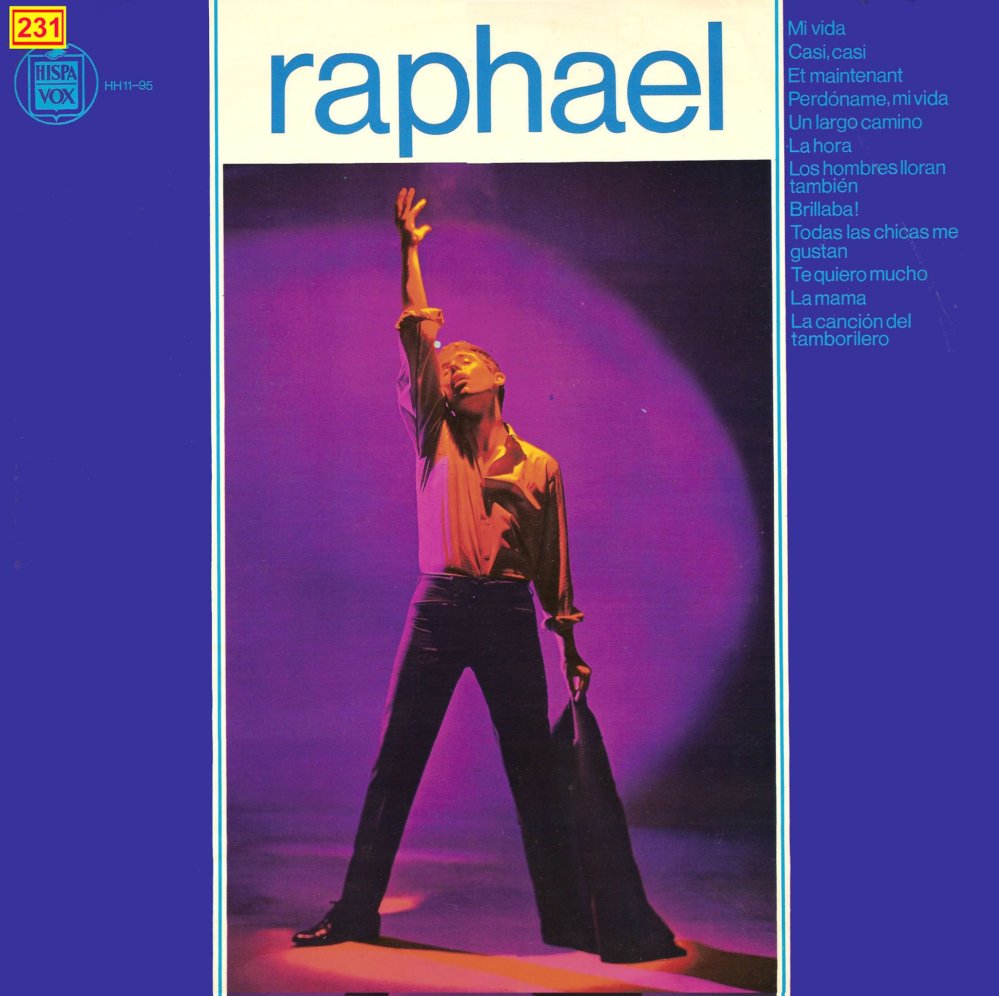 MUSICOTECA ALAY: RAPHAEL - (01) RAPHAEL (1965) LP