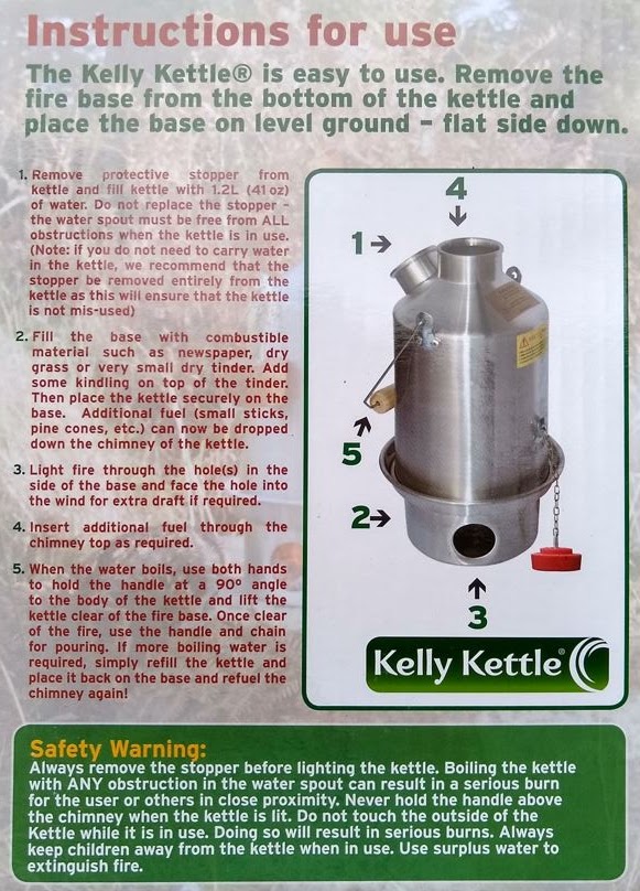 The Woodsman's Journal Online: Kelly Kettles®... The Faster Way to Boil ...