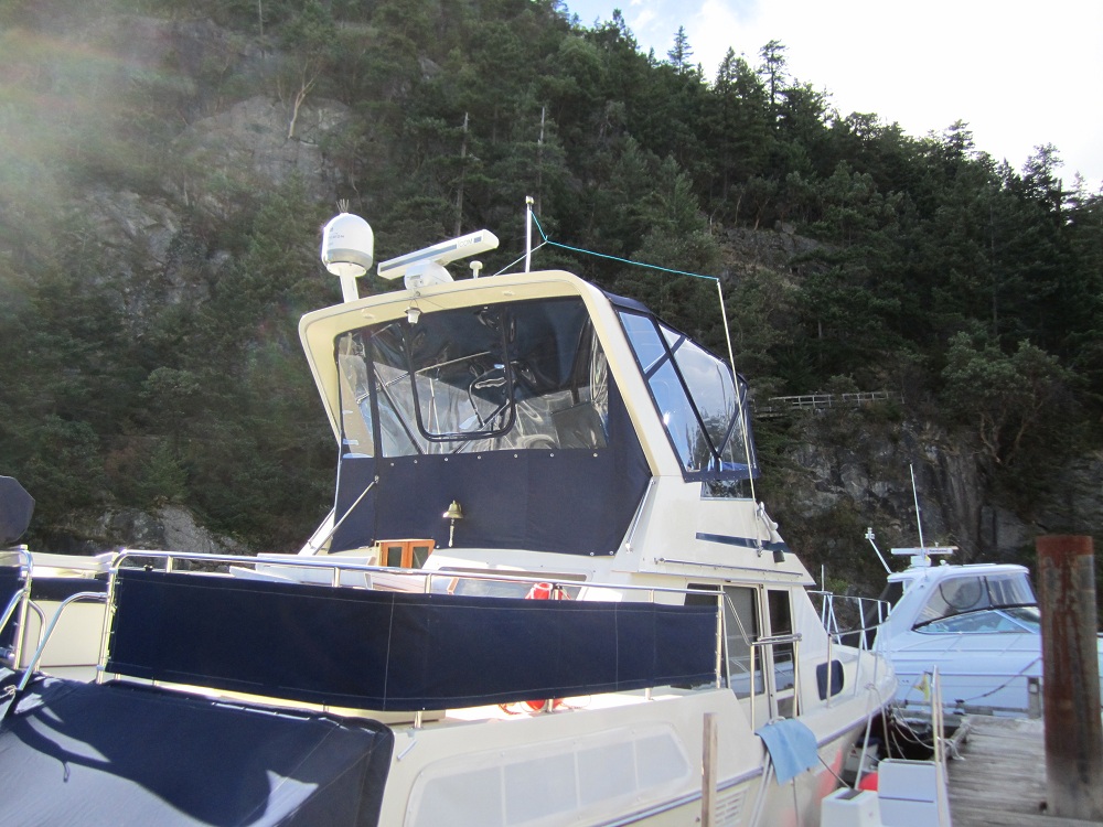 H&M Upholstery: Marine Canvas: Full Custom Bridge Enclosure