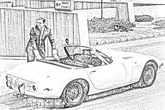 Coloring Pages: James Bond Coloring Pages Part Two: Cars