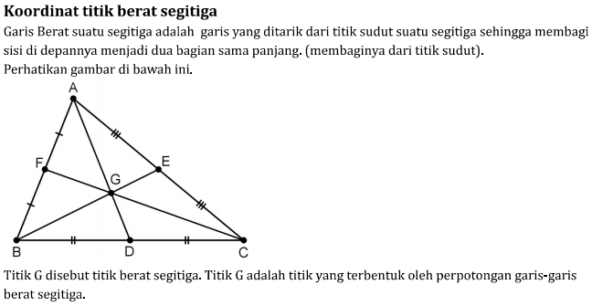 Matematika SMP Kanisius: Aplikasi Koordinat Kartesius 1