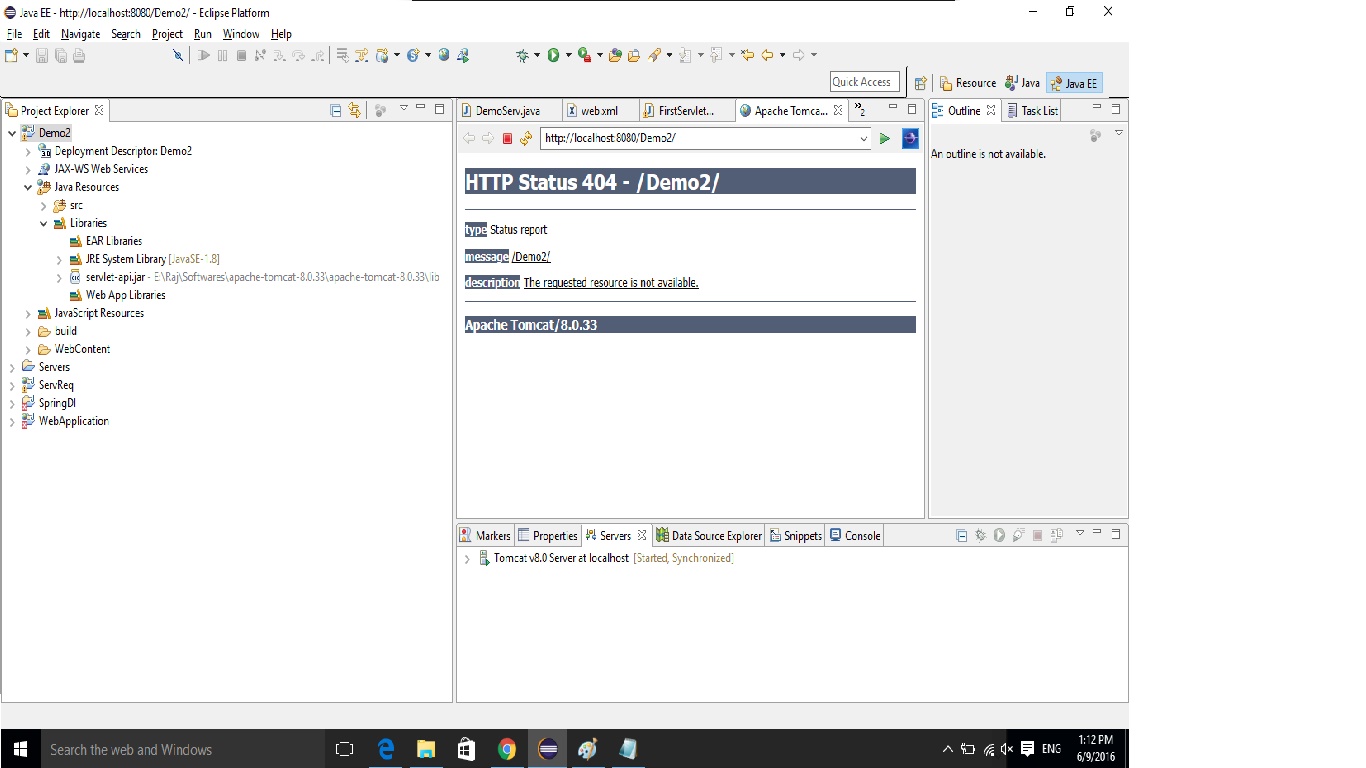 Servlets How To Compile And Execute Servlets On Tomcat Server Using Ide
