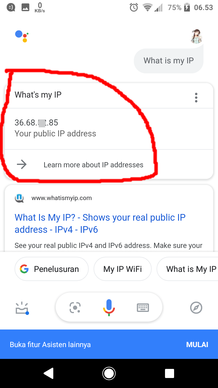cara cek alamat ip address hp android dan laptop windows - Elinotes review