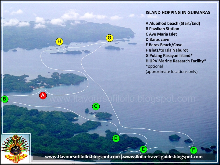 Island hopping in Guimaras