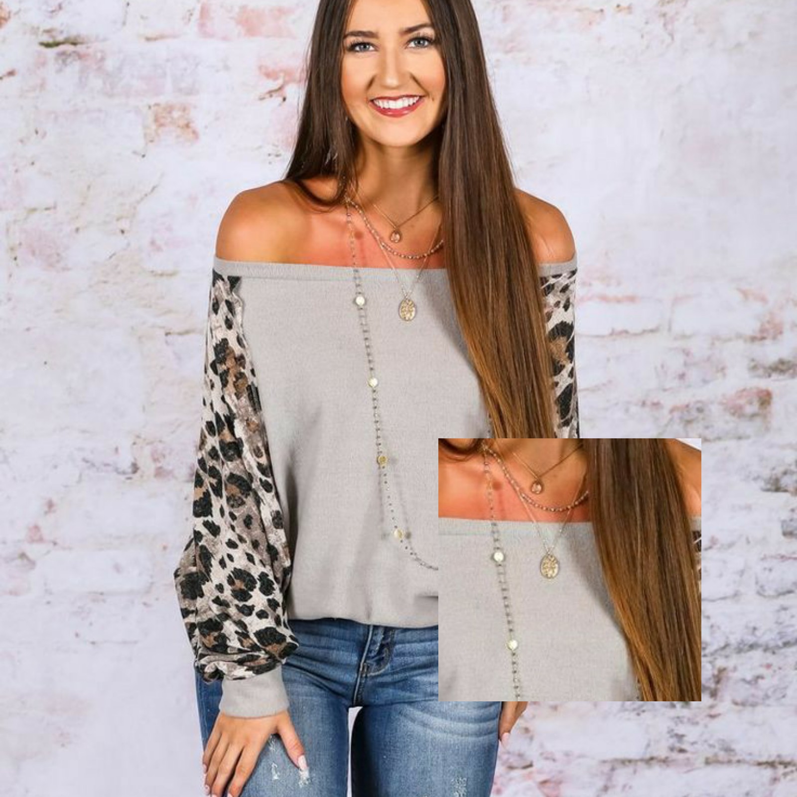 Style your jewellery - Jeans tops