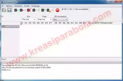 Download AsProgrammer V1.4 untuk Alat CH341A - Kreasi Parabola