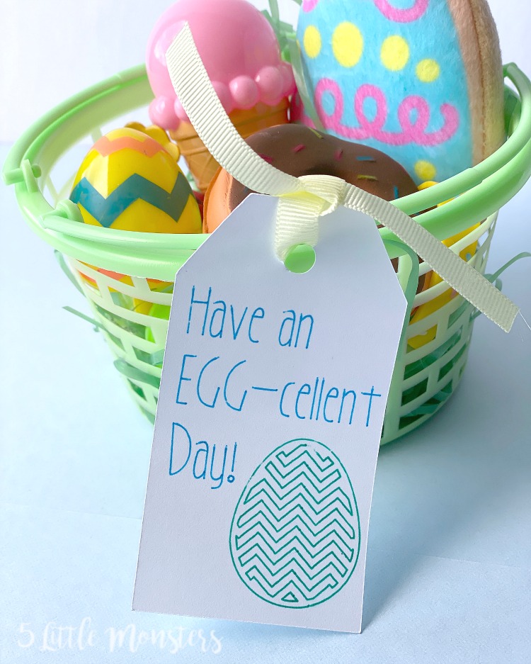 5 Little Monsters: EGG-cellent Easter Tags