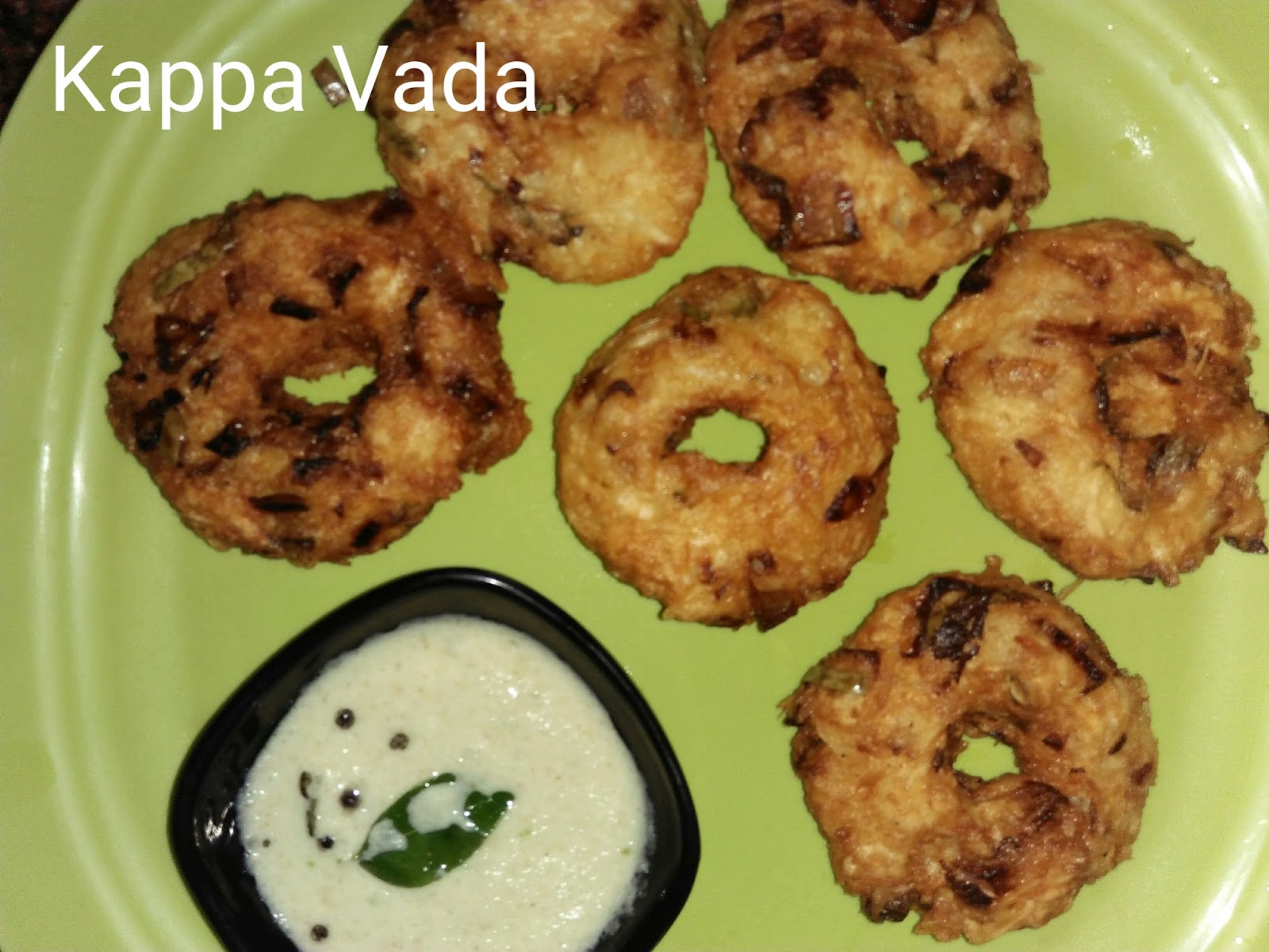 Tapioca Vada/Kappa Vada/Maravalli kizhangu Vadai | Raini's Recipe Book
