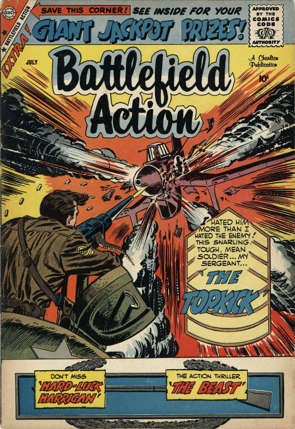 Old-fashioned Comics: Battlefield Action #16-#62 (1956) Complete Series ...