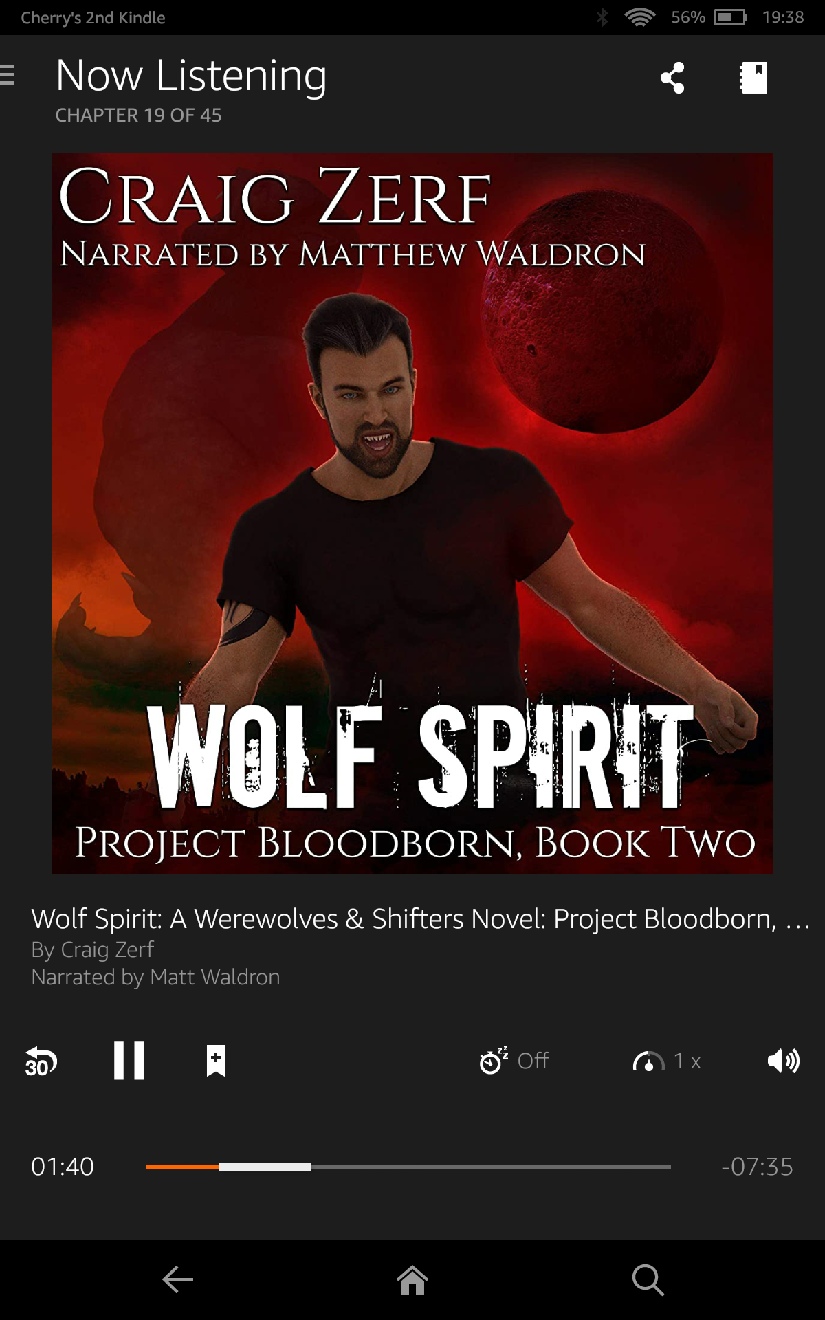 Wolf Spirit (Project Bloodborn, #2) by Craig Zerf | Goodreads