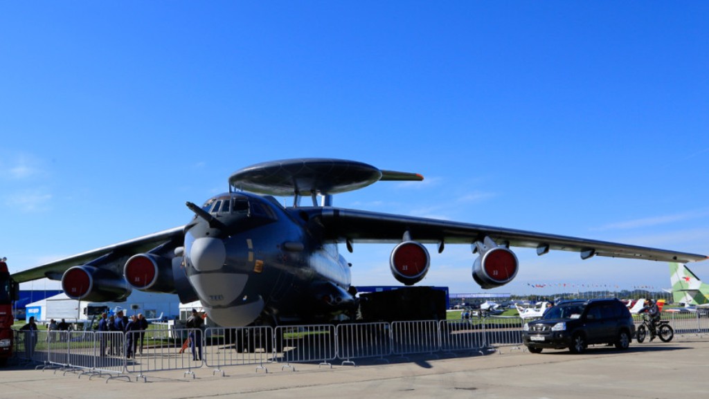 Russian A-50 Mainstay Airborne Warning and Control System (AWACS ...