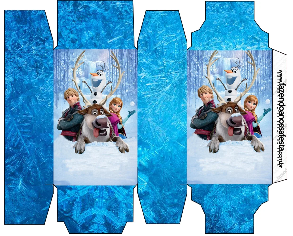 Frozen: Free Printable Party Boxes. - Oh My Fiesta! in english