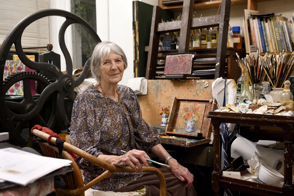 Diana Armfield RA, 1920 | Centenarian painter of Flowers / Landscapes ...