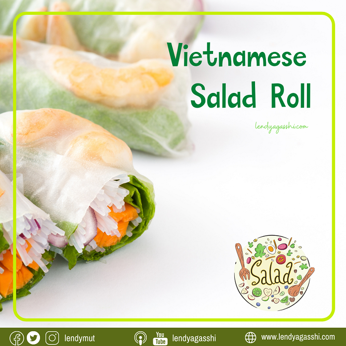 Vietnamese Salad Roll - Lendyagasshi