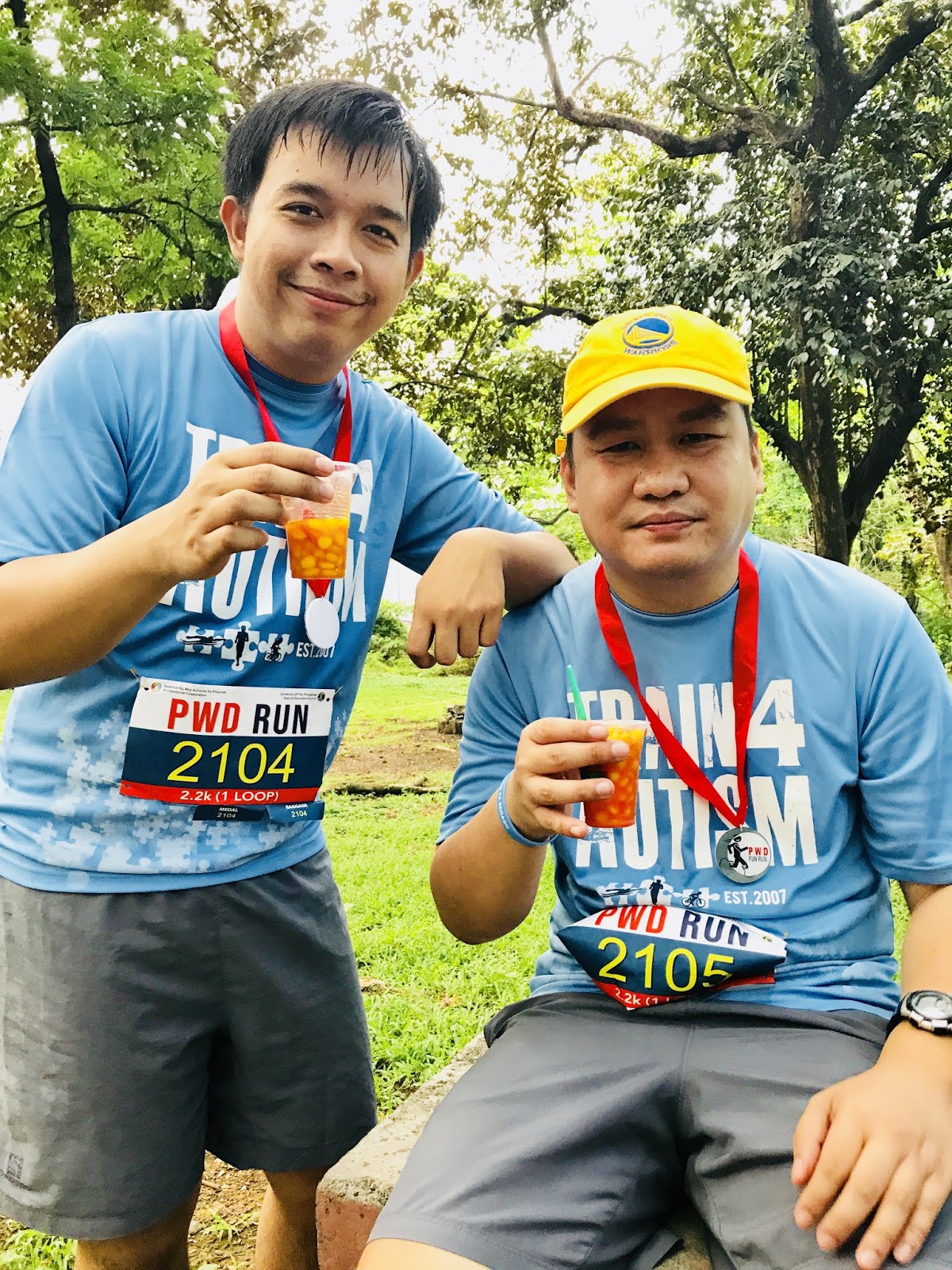 Bicolano Penguin: PWD FUN RUN: PWeDe Pala