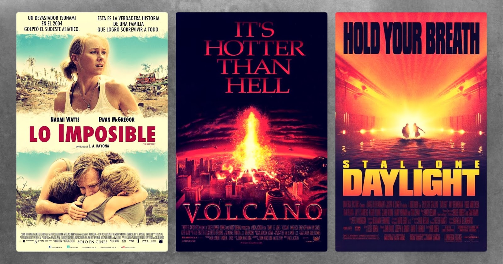 Canal 5 transmite la película Volcán - TVCinews