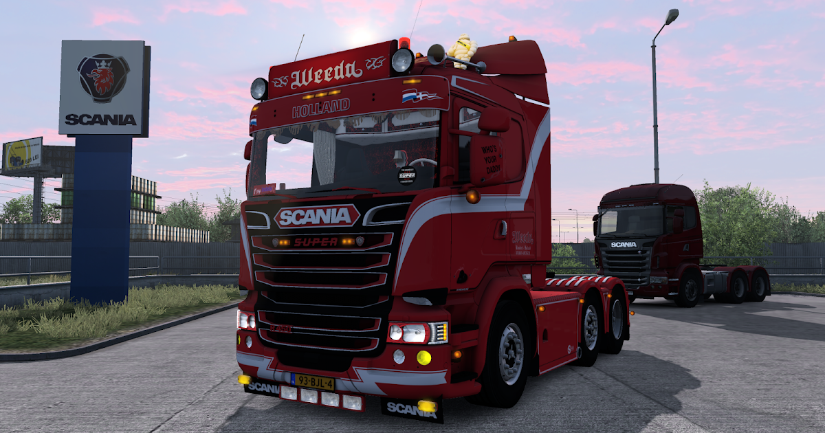 Scania R450 Weeda + Trailer Combo - Euro Truck Simulator 2 Mod World