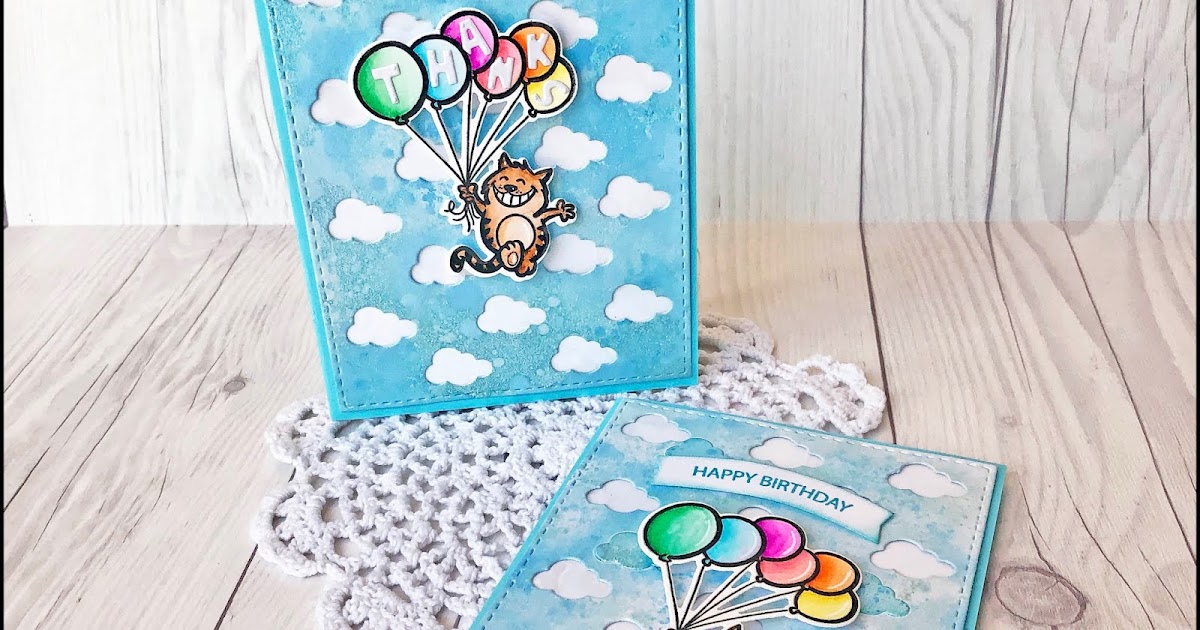 Painted Mountain Cards: 'Pick Me Up' Card Duo