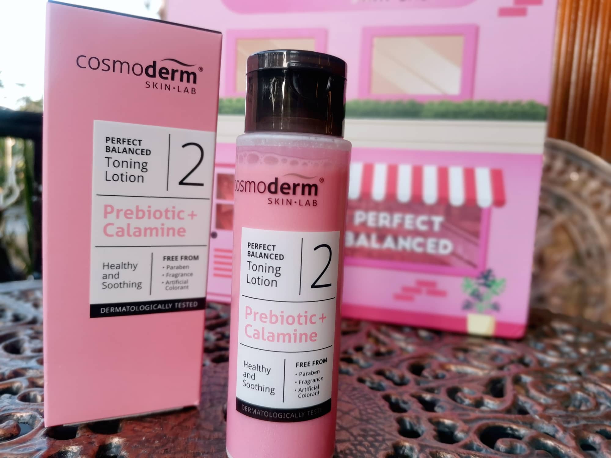 Produk Baharu Cosmoderm Perfect Balanced Dengan Prebiotic & Calamine