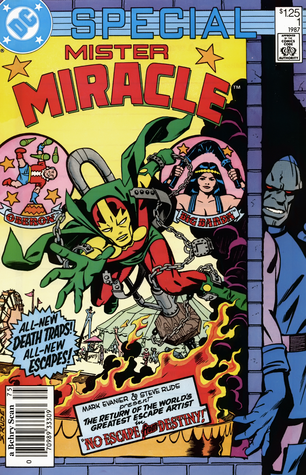 MYSTERY COMICS: MISTER MIRACLE SPECIAL #1, de Mark Evanier et Steve Rude