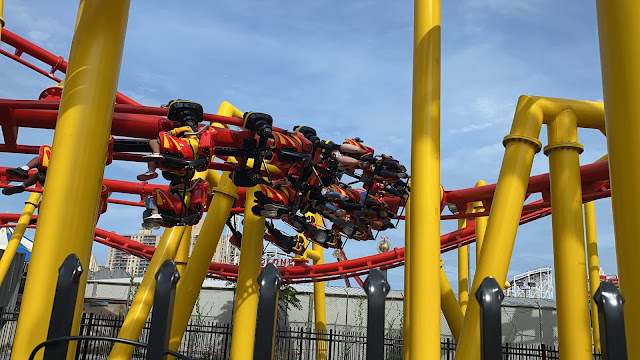 Review: Phoenix Roller Coaster at Deno's Wonder Wheel on Coney Island