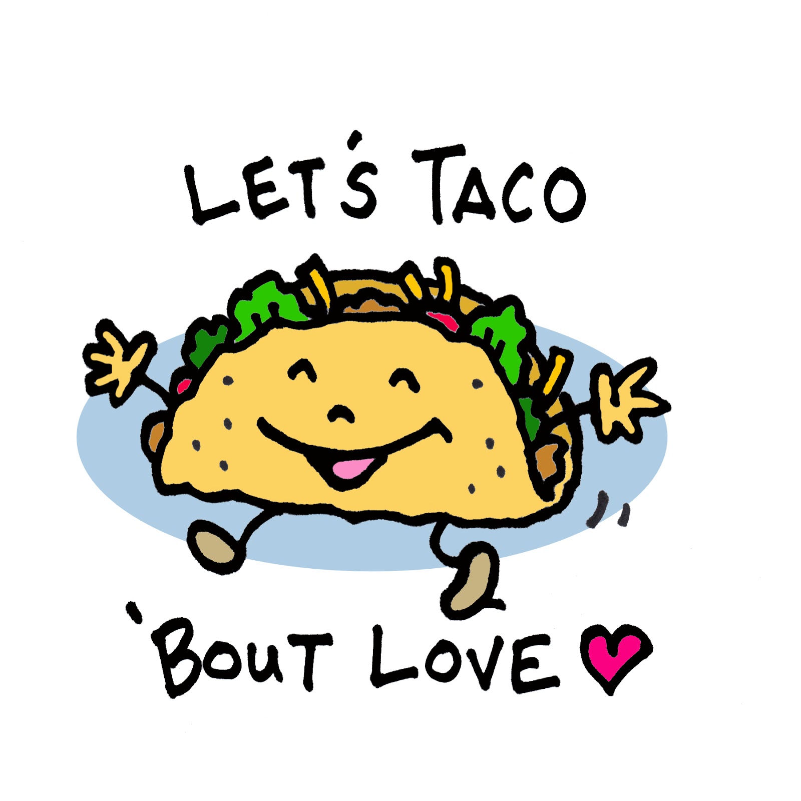 hagen illustration: Taco Bout Love
