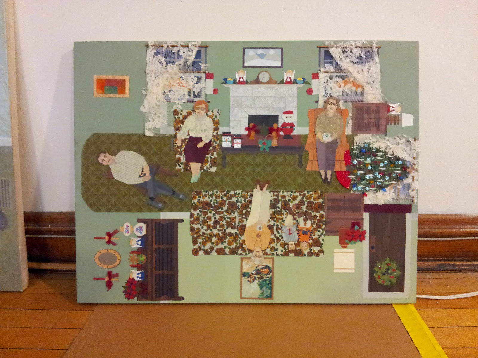 Fair White Frogman: studio visit-- Ann Toebbe