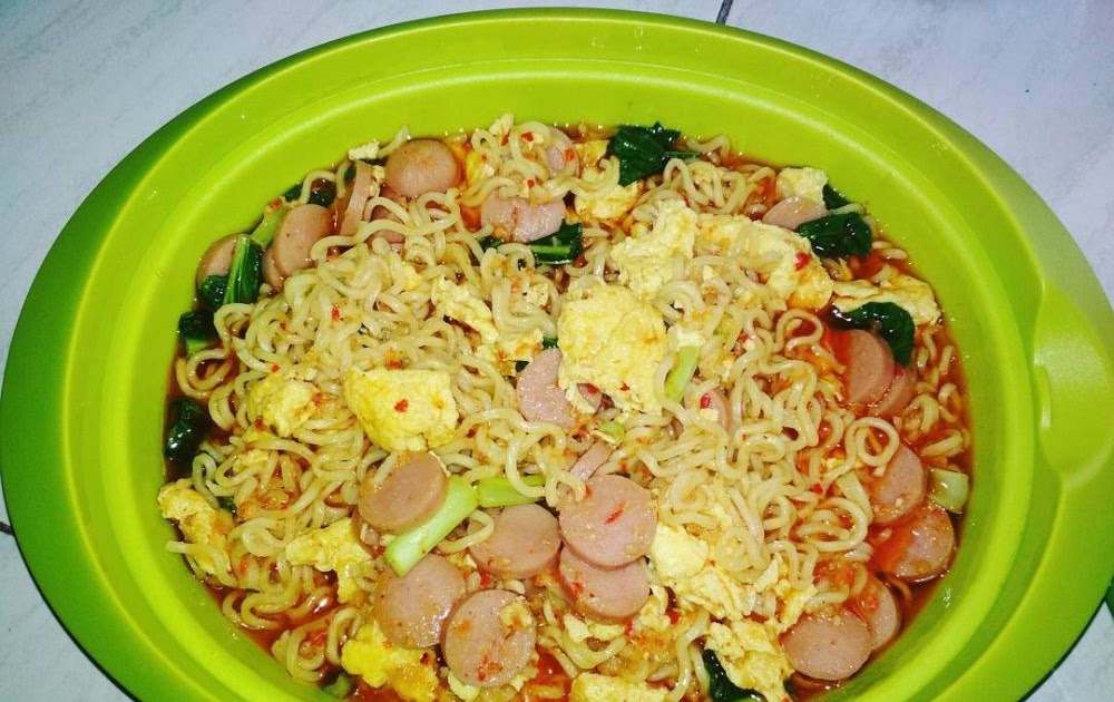 Seblak mi kuning kuah kari. - Katalog Resep Masakan
