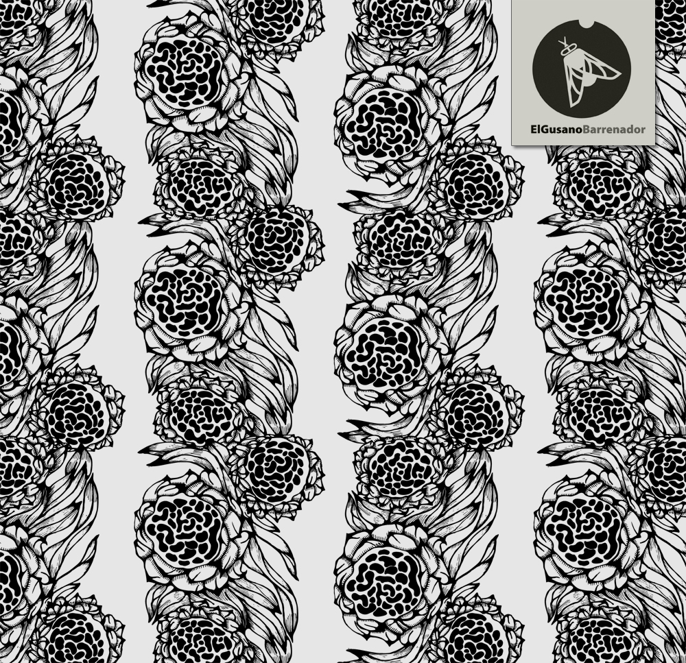 Pattern with flowers. Surface Design