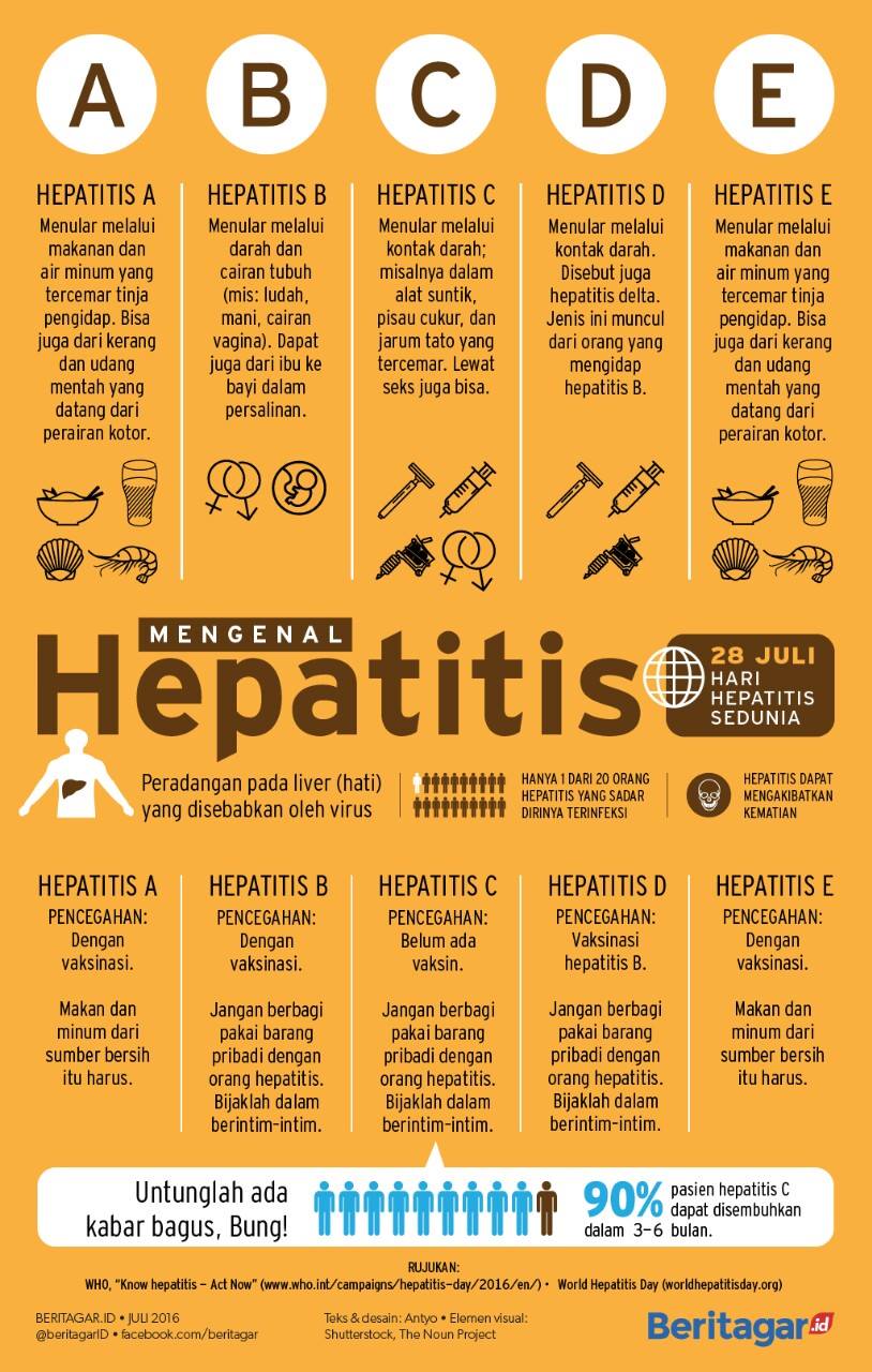 Mengenal Hepatitis: Penularan Dan Pencegahannya - Sehat Barengkuy
