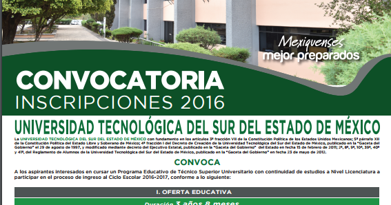 ORIENTACIÓN EPO 91: CONVOCATORIA UTSEM 2016