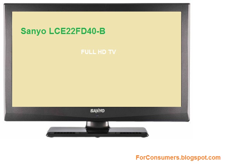 Sanyo LCE22FD40-B review