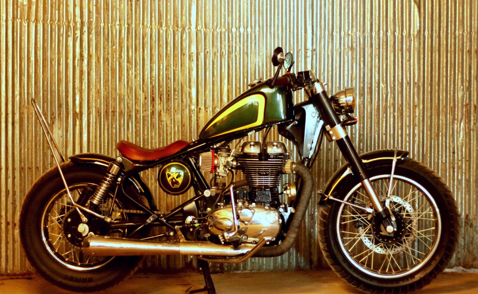 Jajabor ~ Royal Enfield Custom Bobber by Jedi Customs - ROYAL ENFIELD