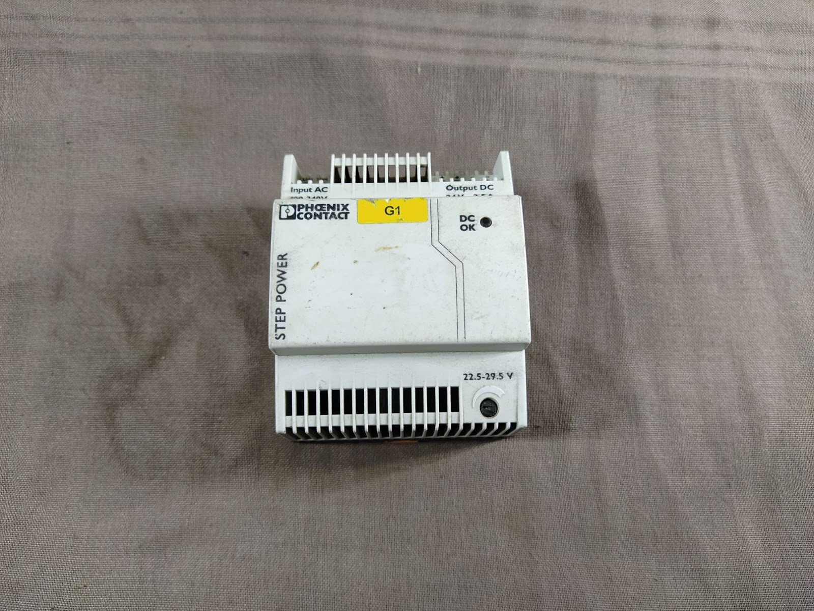 PHOENIX CONTACT STEP POWER STEP-PS/1AC/24DC/2.5 POWER SUPPLY 2868651 ...