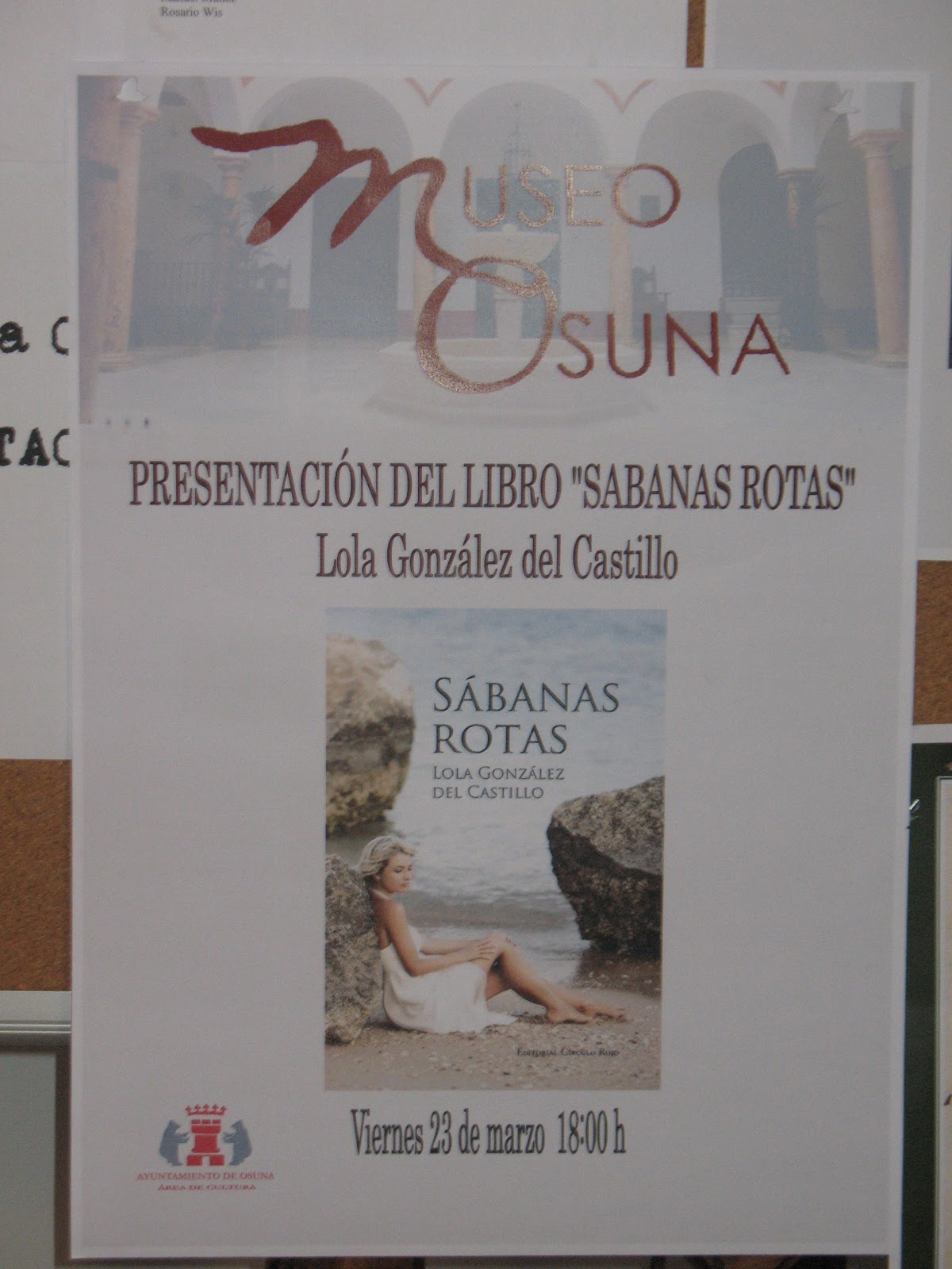 Lola González del Castillo: Presentación "Sábanas Rotas" Dos Hermanas