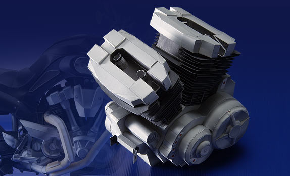 Motos de Papel: Paper Crafts Yamaha - Lsr Bikes