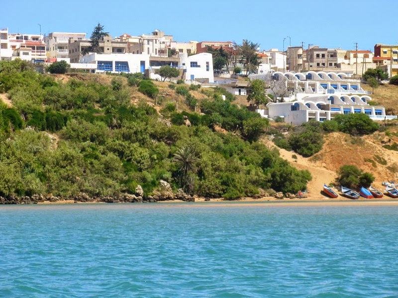La plage de Moulay Bousselham شاطئ مولاي بوسلهام: Merja Zerga