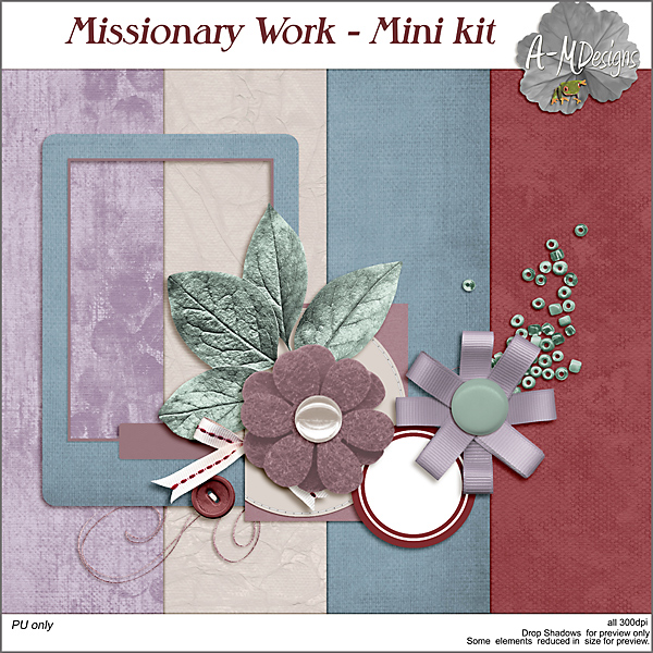 A-M: Some more Mini kits for you to match other larger mini kits