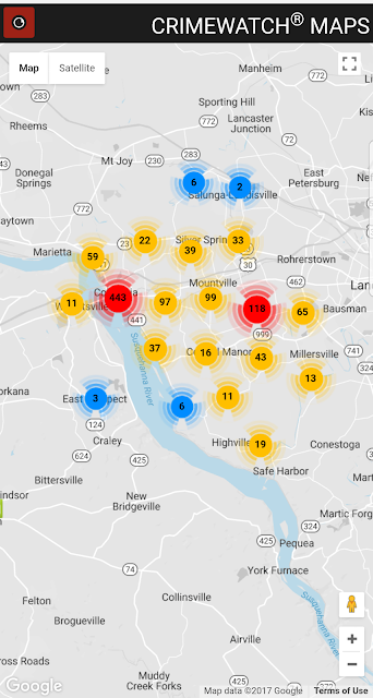 Crimewatch map shows where crimes have occurred – Columbia Spy