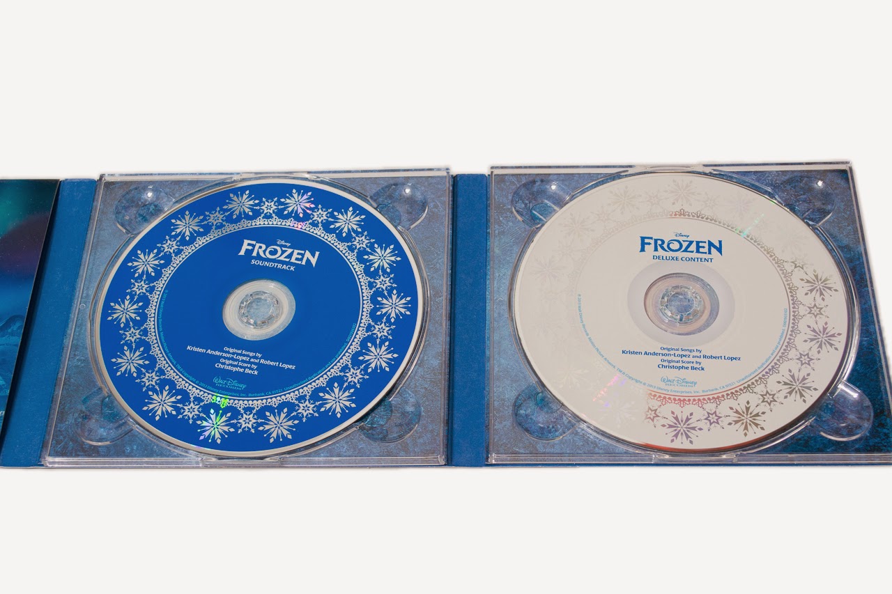 兔子窩: [CD]【冰雪奇緣】(Frozen) 2-Disc Deluxe Edition Soundtrack 開箱