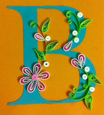 Kalalayaa's Art Stuido: QUILLED ALPHABETS
