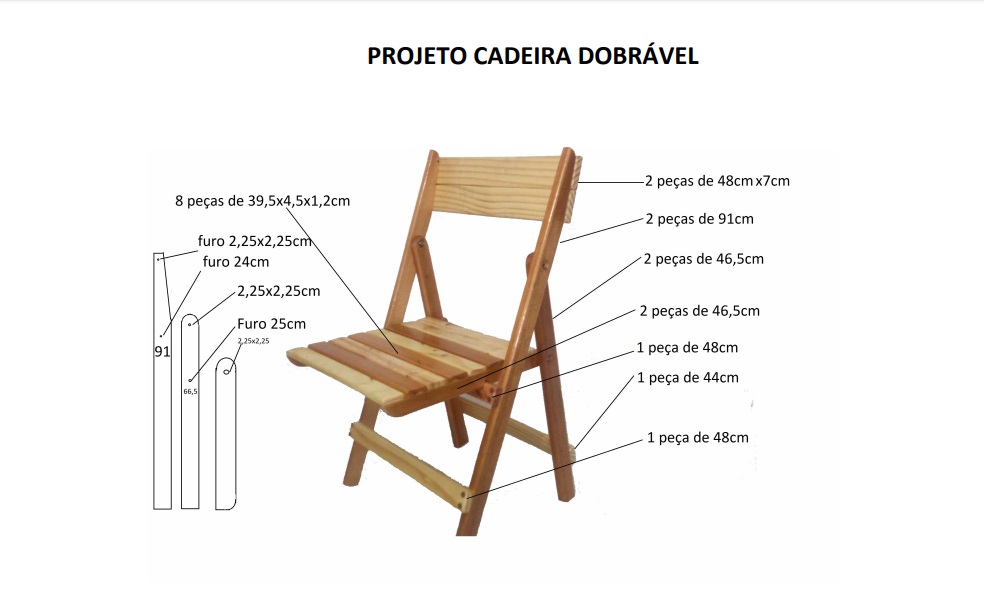 Cadeira Dobrável