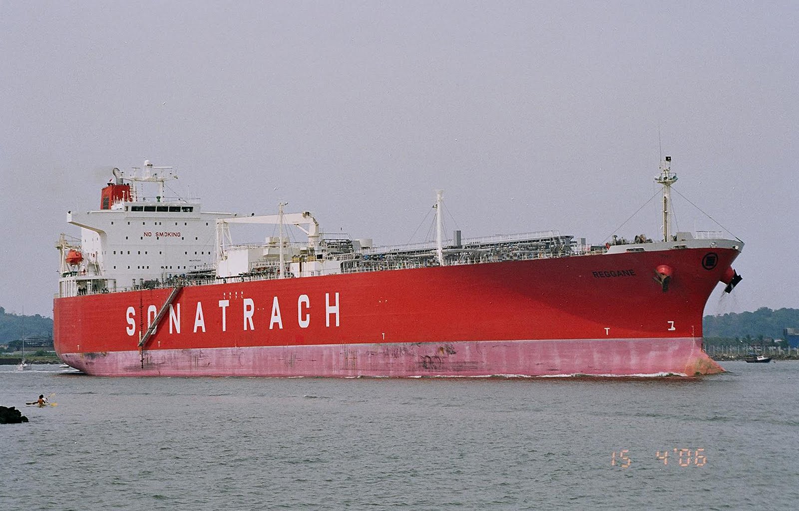 Santos Shiplovers: M/T LPG/C Reggane / ELXO6