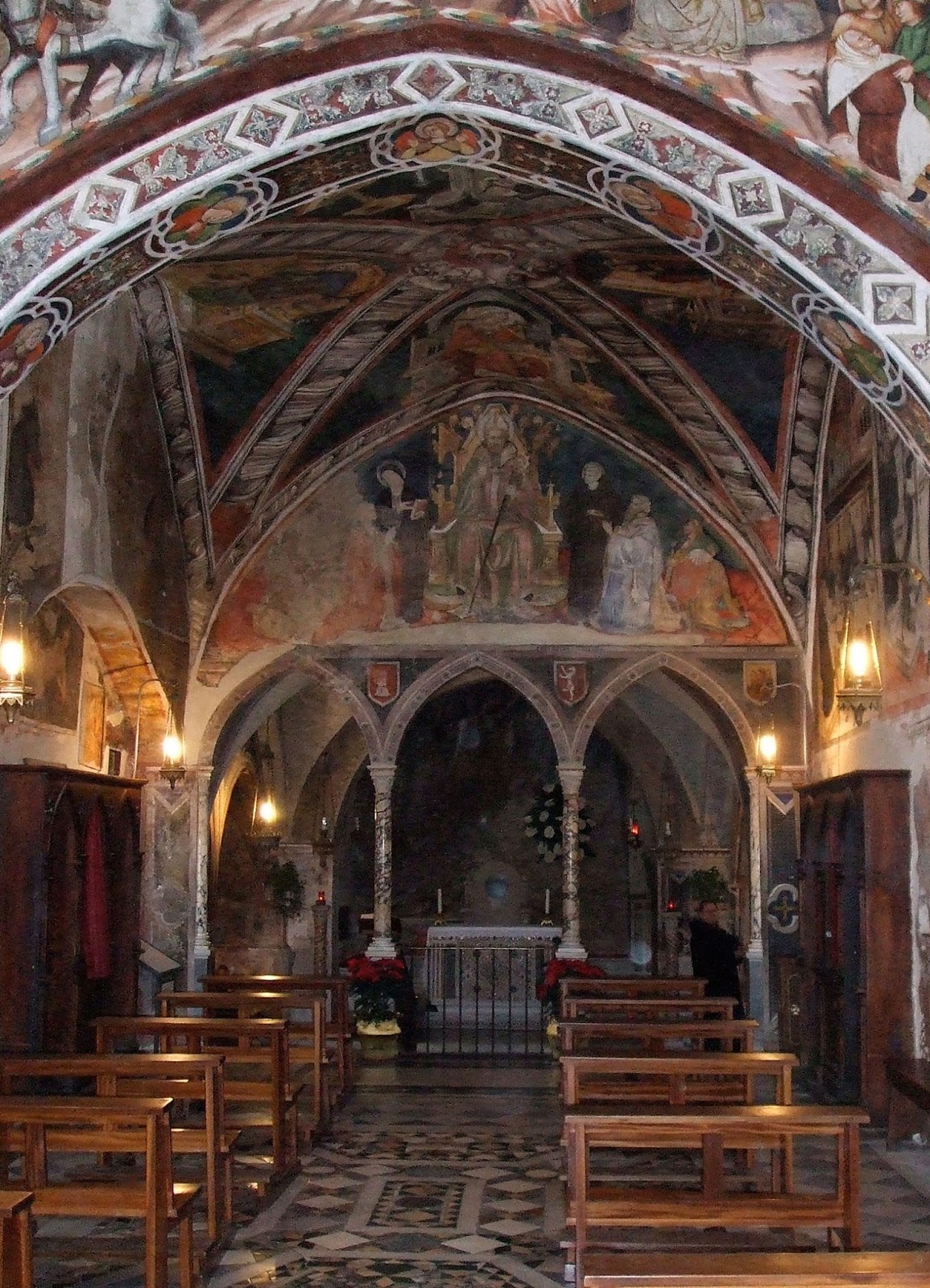 New Liturgical Movement: The Monastery of Saint Benedict at Subiaco