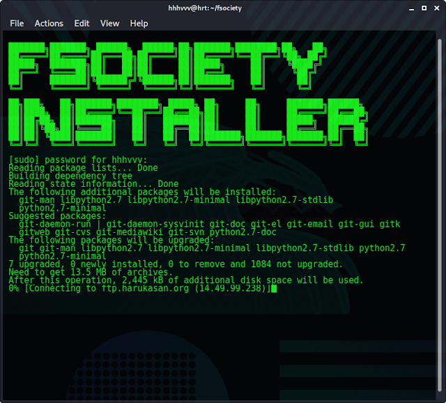 FSOCIETY hacking tools from Mr Robot
