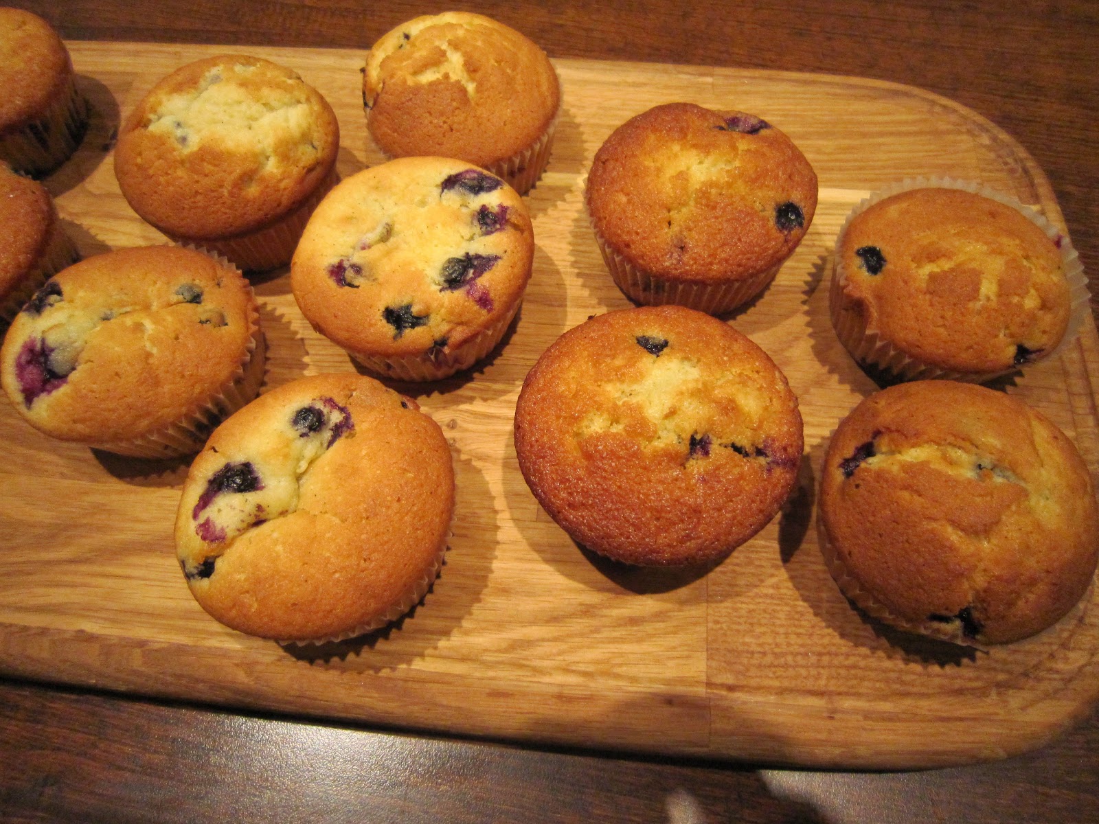 Sitrusperhonen: Mustikkamuffinssi